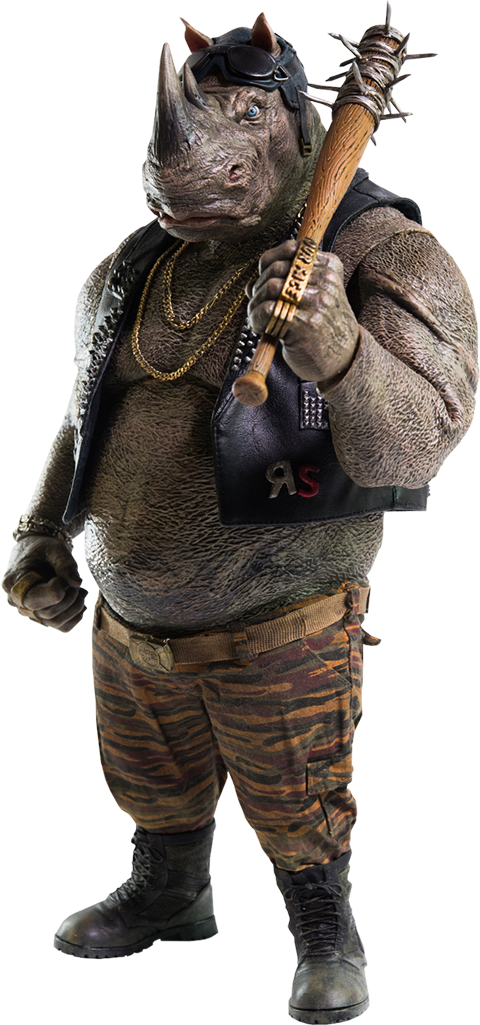 TMNT Rocksteady Sixth Scale Figure by Threezero | Sideshow Collectibles