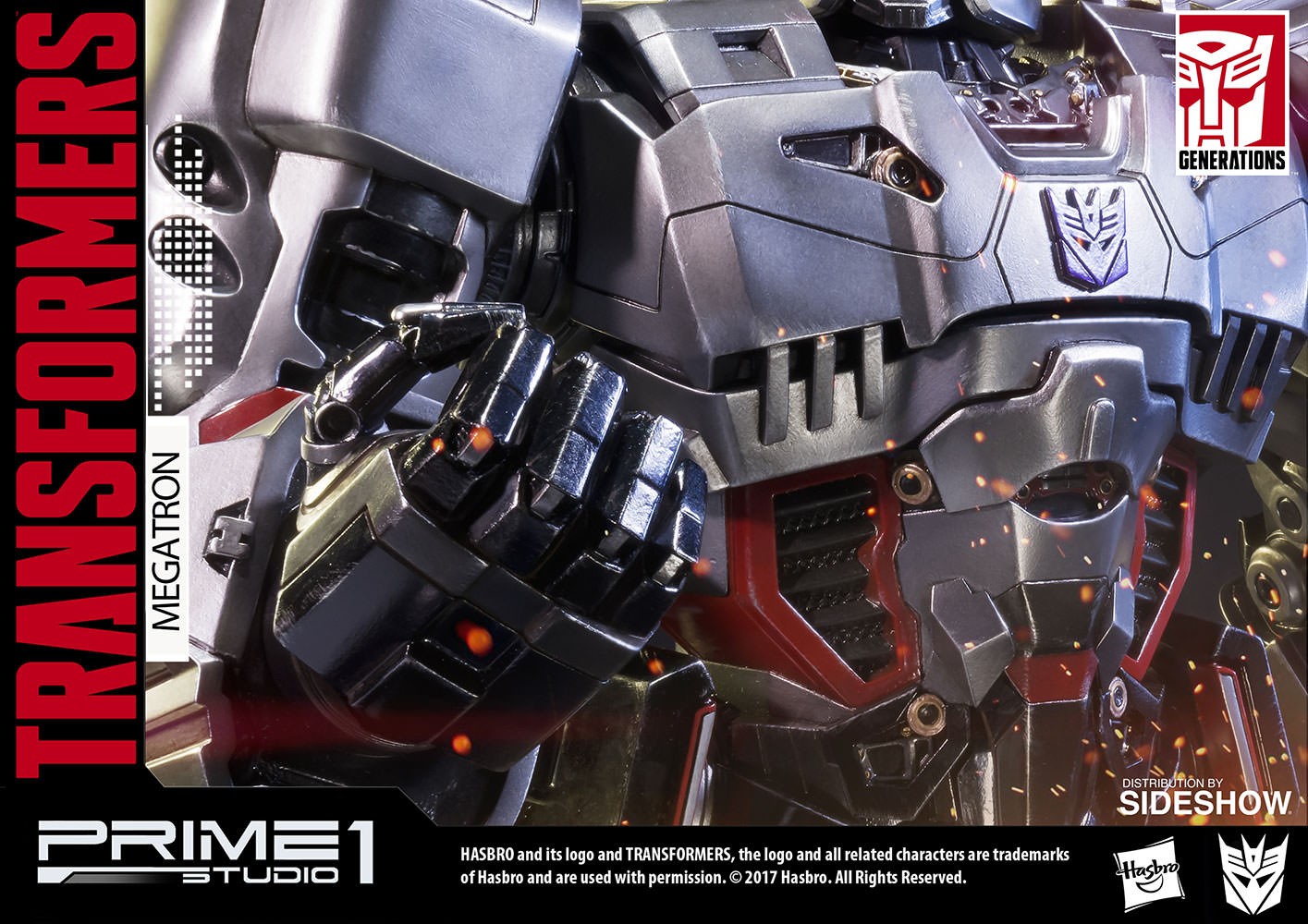 Transformers Megatron Transformers Generation 1 Statue by Pr | Sideshow ...