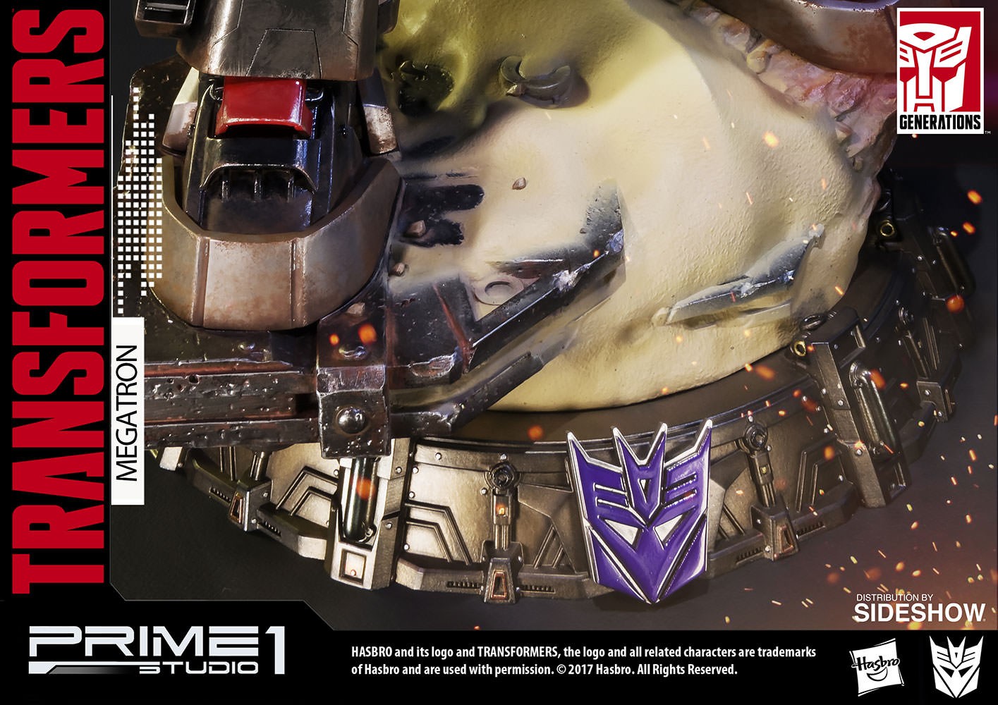 Transformers Megatron Transformers Generation 1 Statue by Pr | Sideshow ...