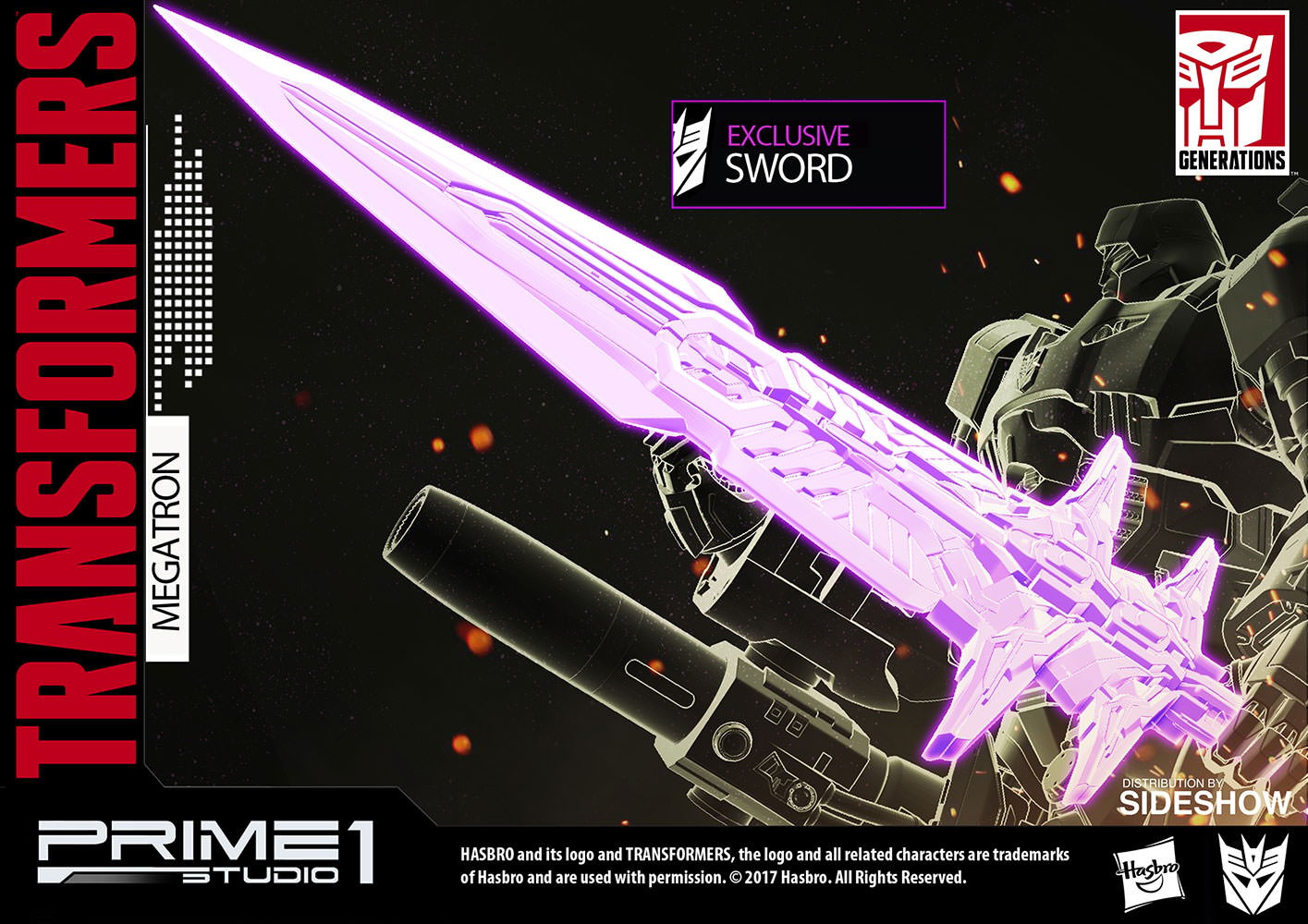 Transformers Megatron Transformers Generation 1 Statue by Pr | Sideshow ...
