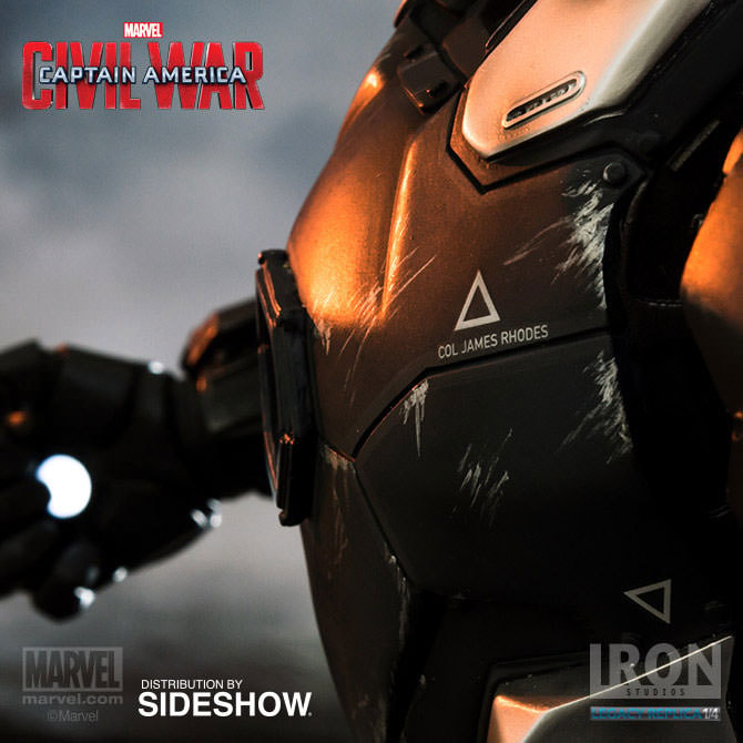 Marvel War Machine Polystone Statue by Iron Studios | Sideshow Collectibles