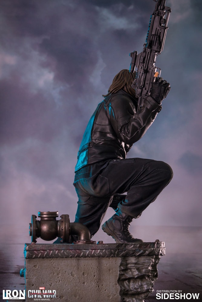 Marvel Winter Soldier Polystone Statue by Iron Studios | Sideshow ...