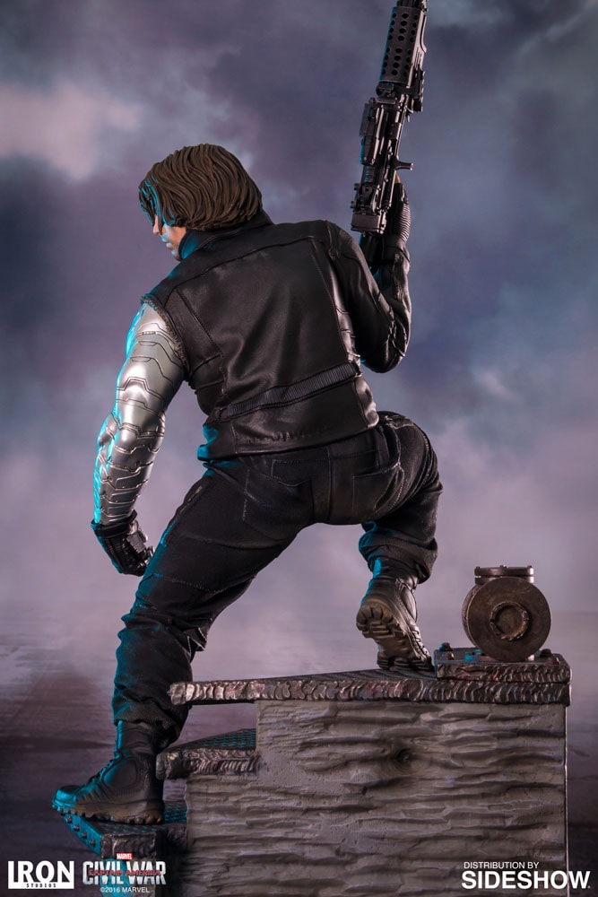 Marvel Winter Soldier Polystone Statue by Iron Studios | Sideshow ...