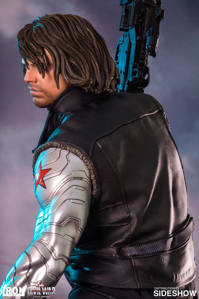 Marvel Winter Soldier Polystone Statue by Iron Studios | Sideshow ...