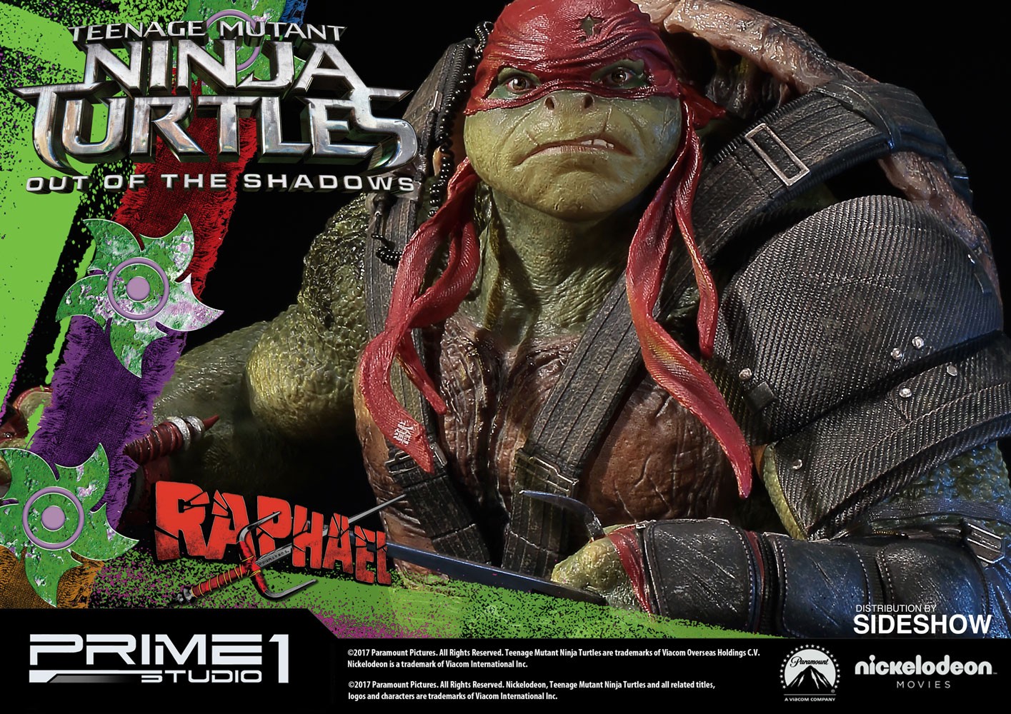 TMNT Raphael Polystone Statue by Prime 1 Studio | Sideshow Collectibles