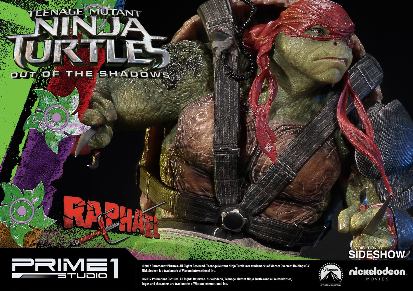 TMNT Raphael Polystone Statue by Prime 1 Studio | Sideshow Collectibles