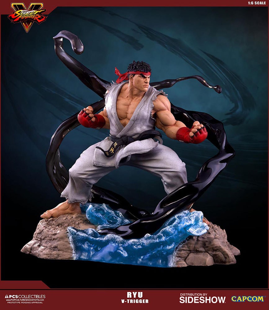 Street Fighter Ryu V-Trigger Statue by Pop Culture Shock | Sideshow Collectibles