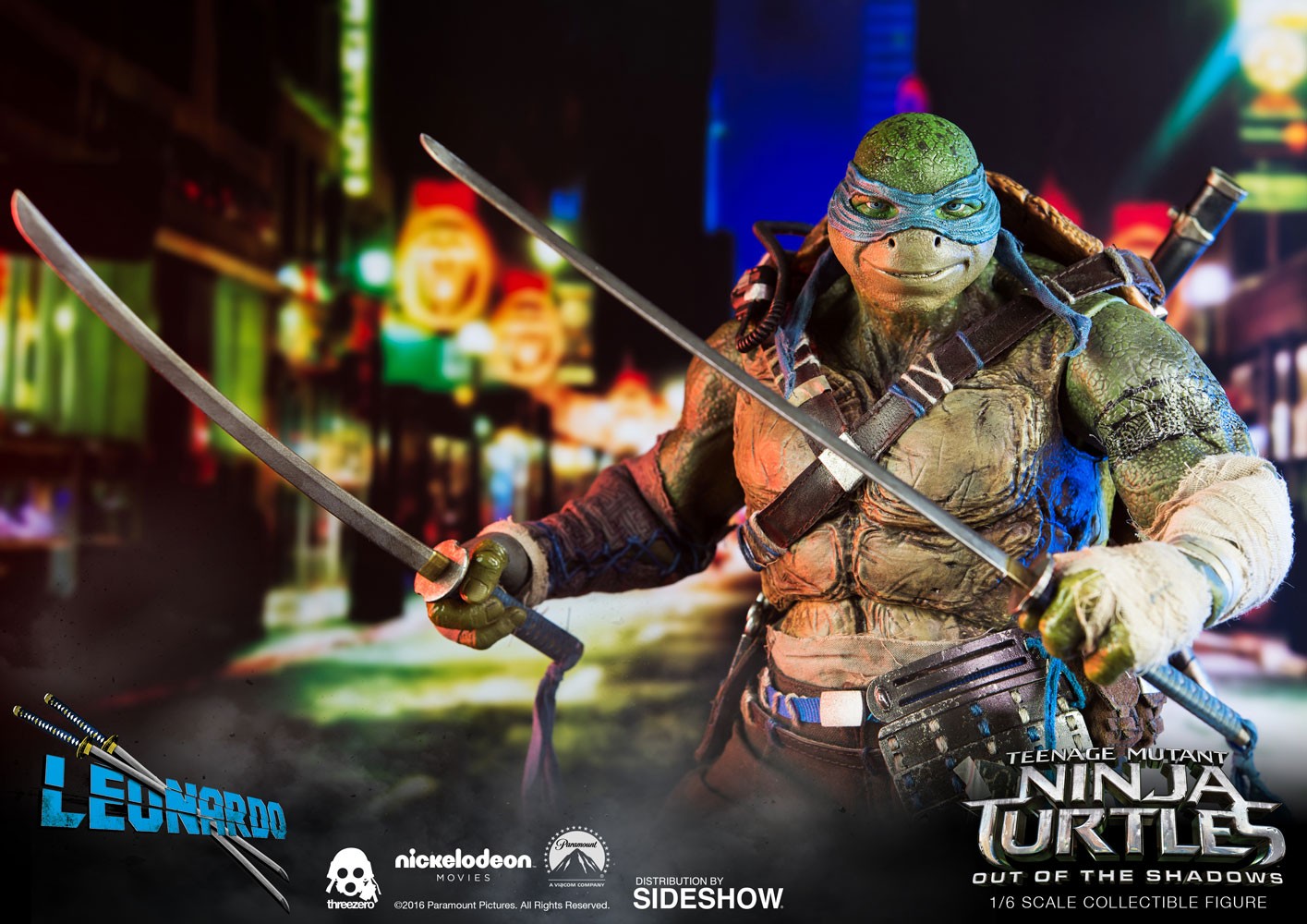 TMNT Leonardo Sixth Scale Figure by Threezero | Sideshow Collectibles