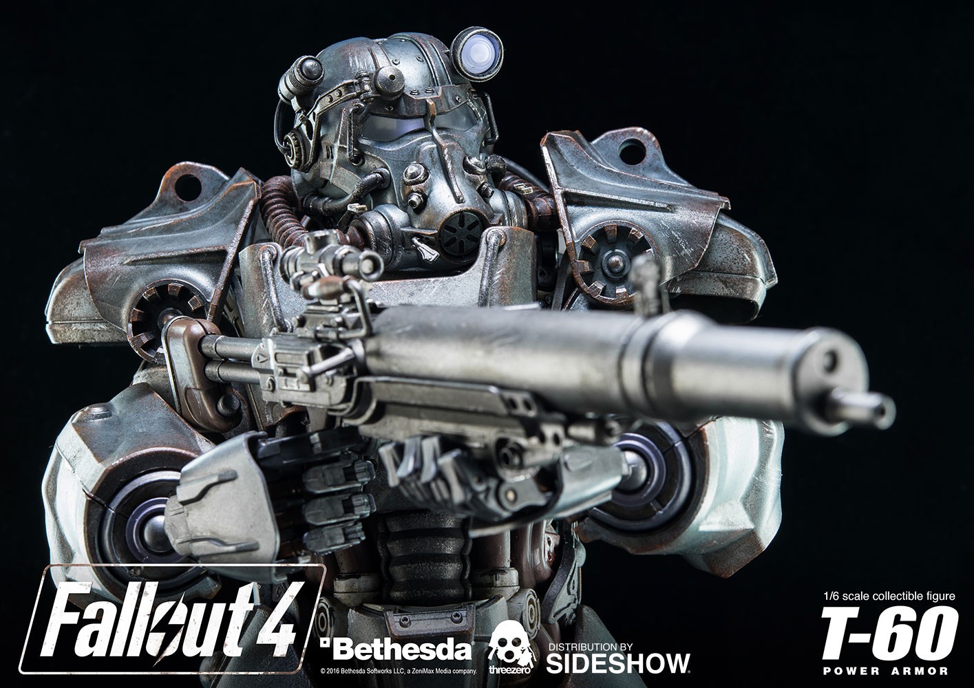 Fallout 4 T 60 Power Armor Sixth Scale Figure By Threezero Sideshow