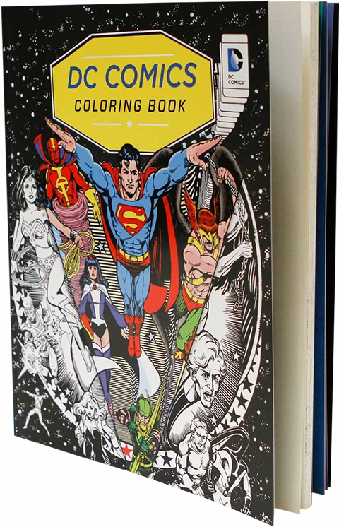 dc coloring book