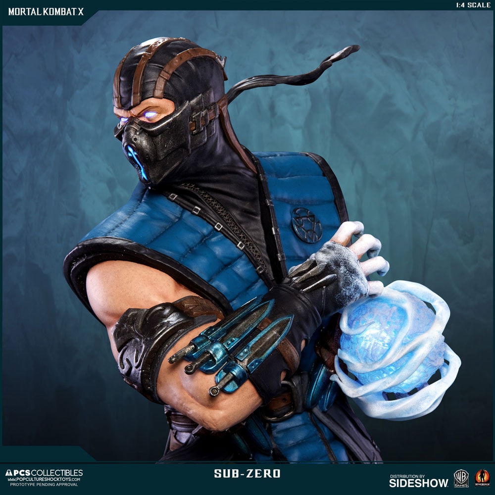 Mortal Kombat Sub-Zero Statue by Pop Culture Shock | Sideshow Collectibles