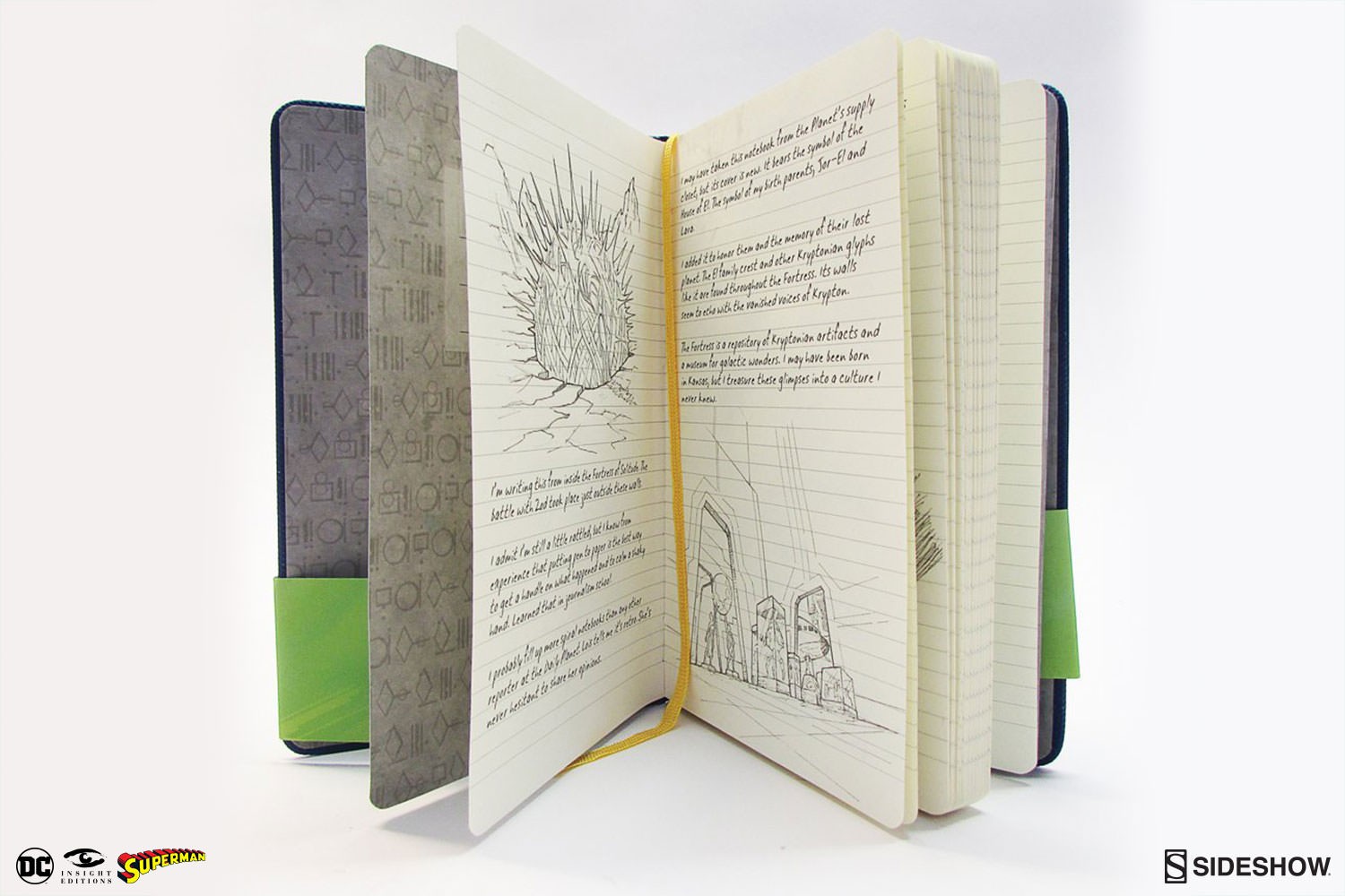 DC Comics Superman Hardcover Ruled Journal Book by Insight E | Sideshow ...