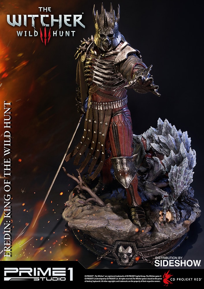 The Witcher 3: Wild Hunt Eredin Polystone Statue by Prime 1 | Sideshow ...