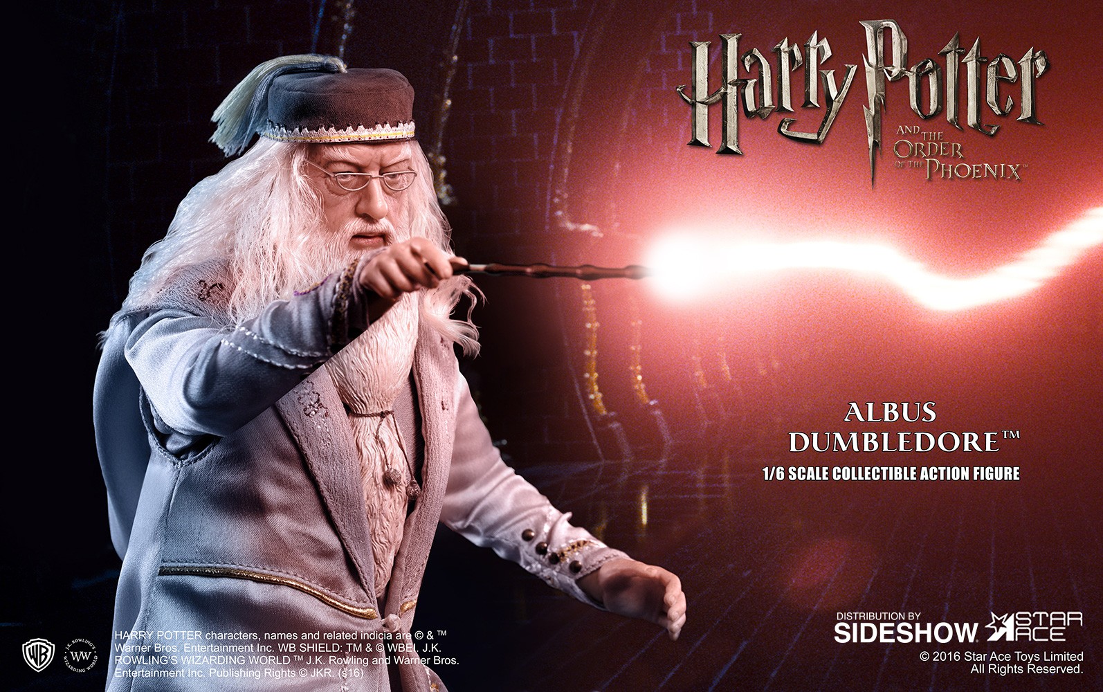 Harry Potter Albus Dumbledore II Sixth Scale Figure by Star | Sideshow ...