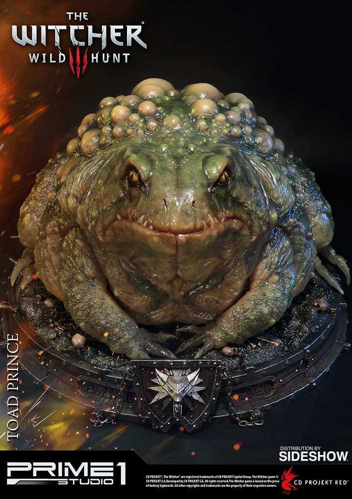 The Witcher 3: Wild Hunt Toad Prince of Oxenfurt Statue by P | Sideshow ...