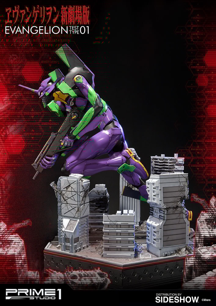Neon Genesis Evangelion EVA Test Type-01 Statue by Prime 1 S | Sideshow ...
