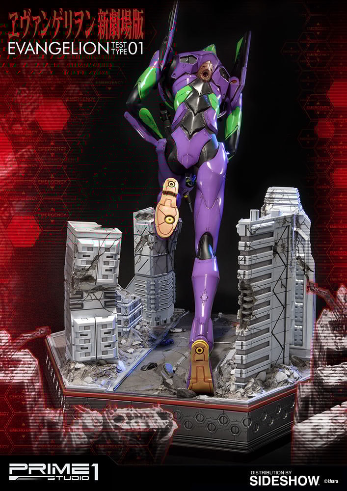 Neon Genesis Evangelion EVA Test Type-01 Statue by Prime 1 S | Sideshow ...