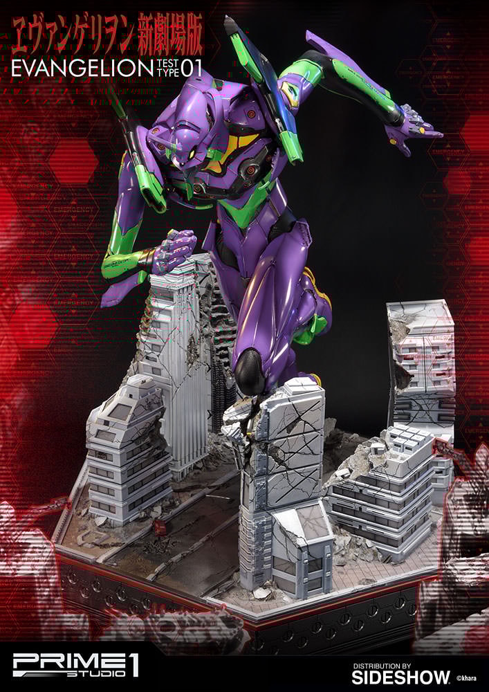 Neon Genesis Evangelion EVA Test Type-01 Statue by Prime 1 S | Sideshow ...