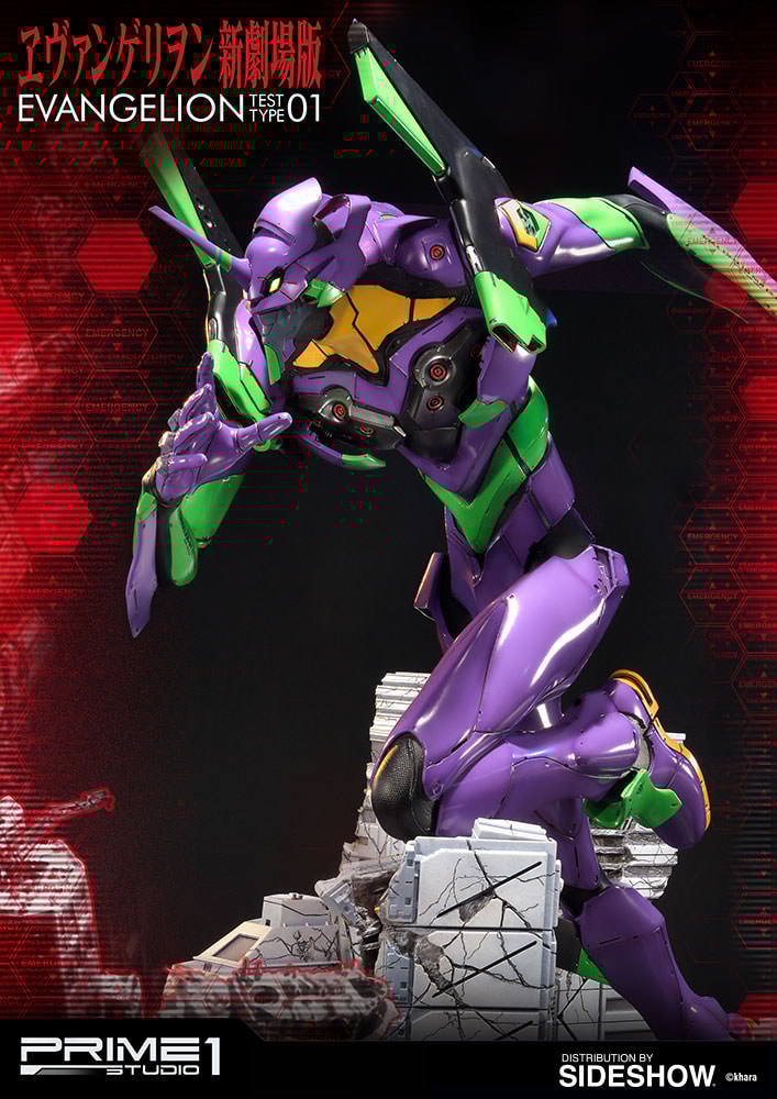 Neon Genesis Evangelion EVA Test Type-01 Statue by Prime 1 S | Sideshow ...