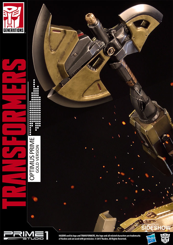 Transformers Optimus Prime Gold Version - Transformers Gener | Sideshow ...