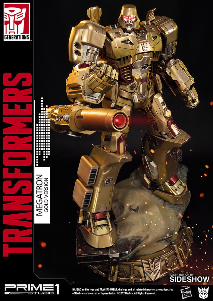 Transformers Megatron Gold Edition - Transformers Generation | Sideshow ...