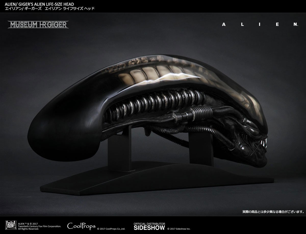 Alien Head Prop Replica by H.R. Giger | Sideshow Collectibles