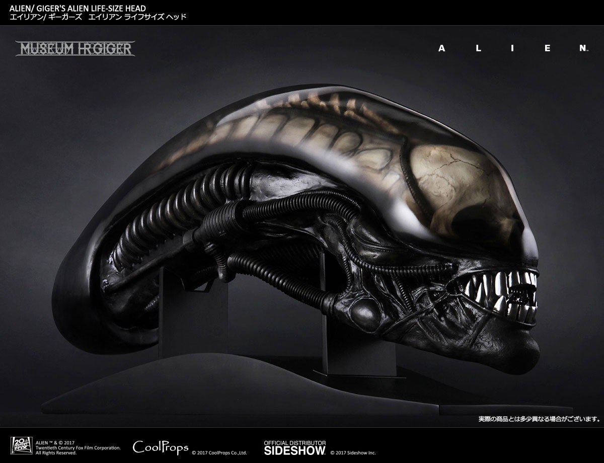 Alien Head Prop Replica by H.R. Giger | Sideshow Collectibles