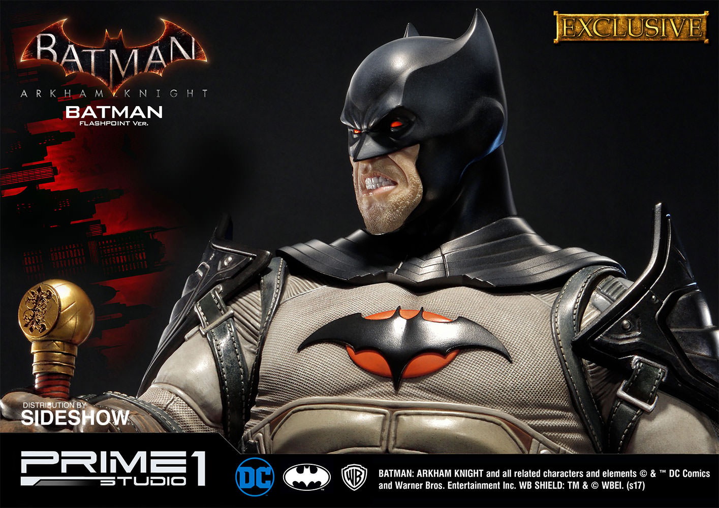 DC Comics Batman Flashpoint Version Statue by Prime 1 Studio | Sideshow ...