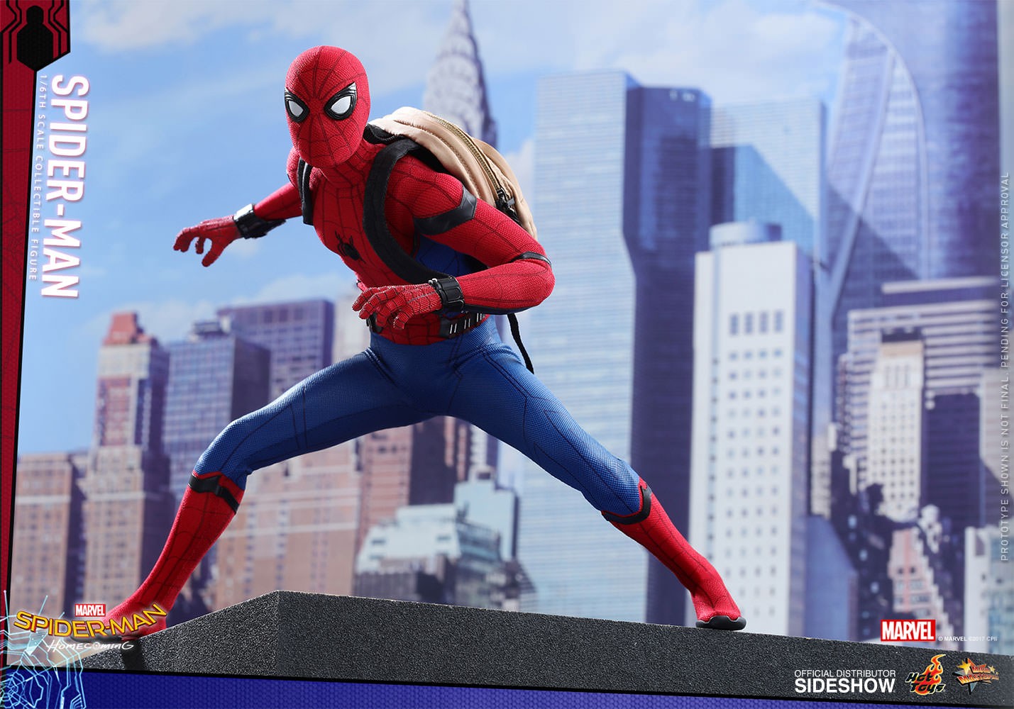 Marvel Spider-Man Sixth Scale Figure by Hot Toys | Sideshow Collectibles