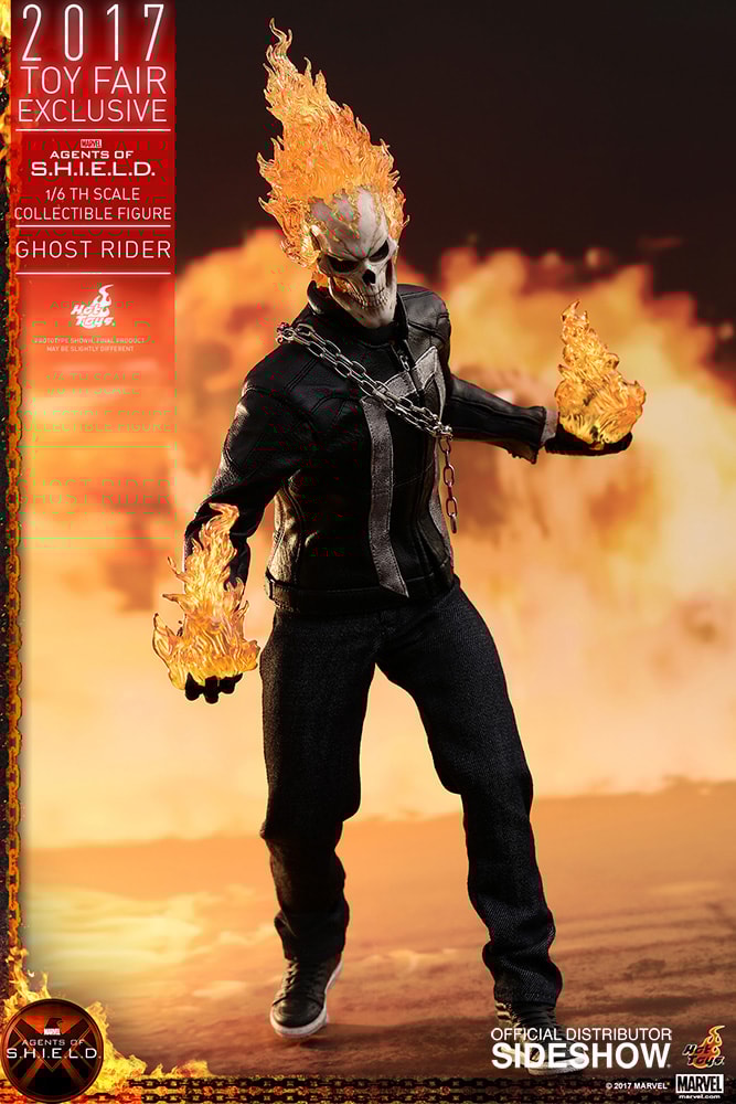 Marvel Ghost Rider Sixth Scale Figure by Hot Toys | Sideshow Collectibles