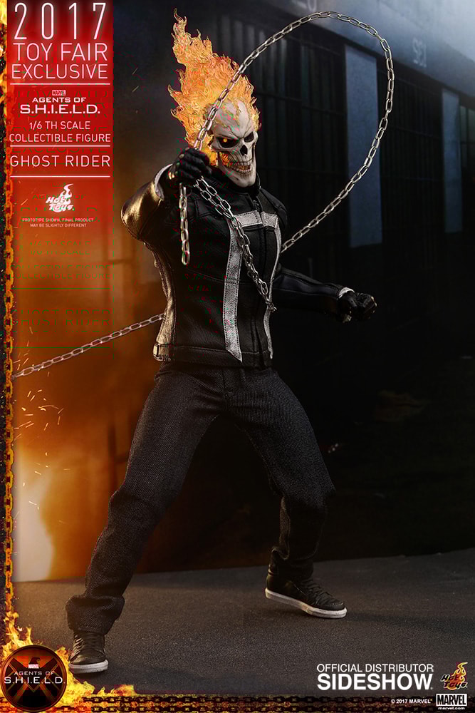 Marvel Ghost Rider Sixth Scale Figure by Hot Toys | Sideshow Collectibles