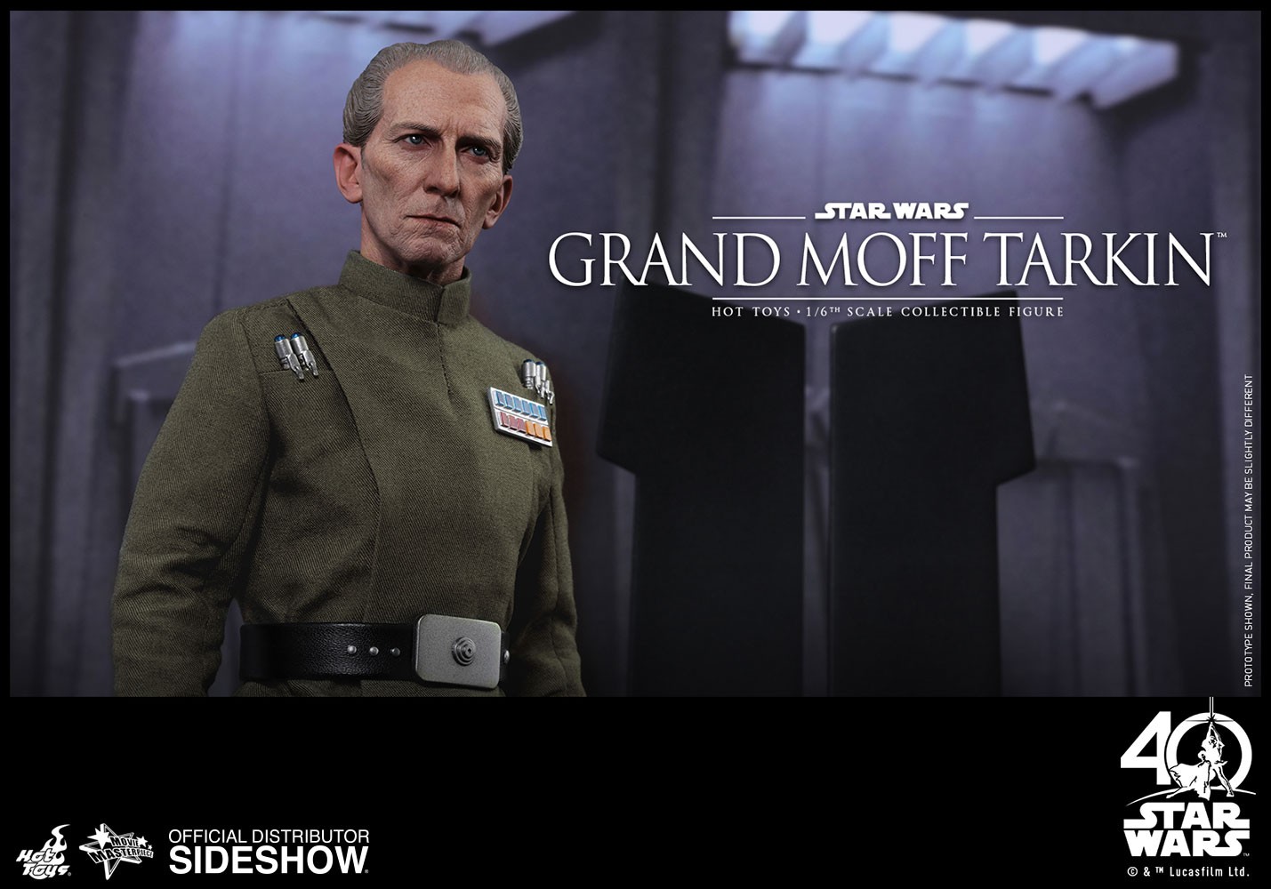 Star Wars Grand Moff Tarkin Sixth Scale Figure by Hot Toys | Sideshow ...