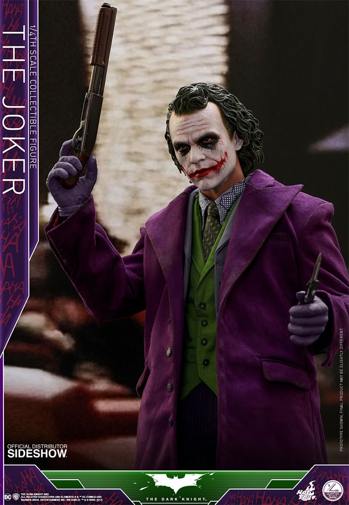 The Joker 1/4 Scale Figure by Hot Toys | Sideshow Collectibles