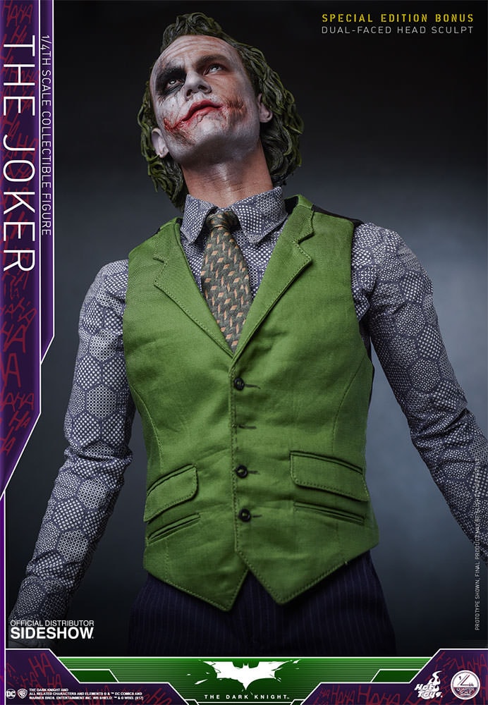 The Joker 1/4 Scale Figure by Hot Toys | Sideshow Collectibles