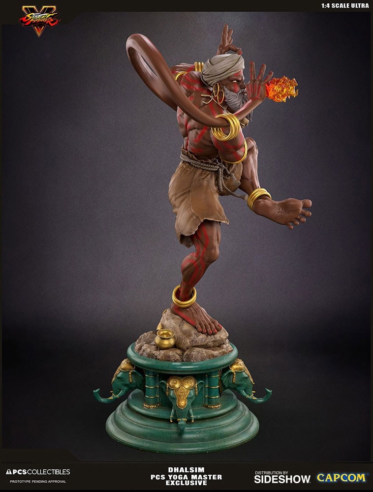 Street Fighter Dhalsim Statue by Pop Culture Shock | Sideshow Collectibles