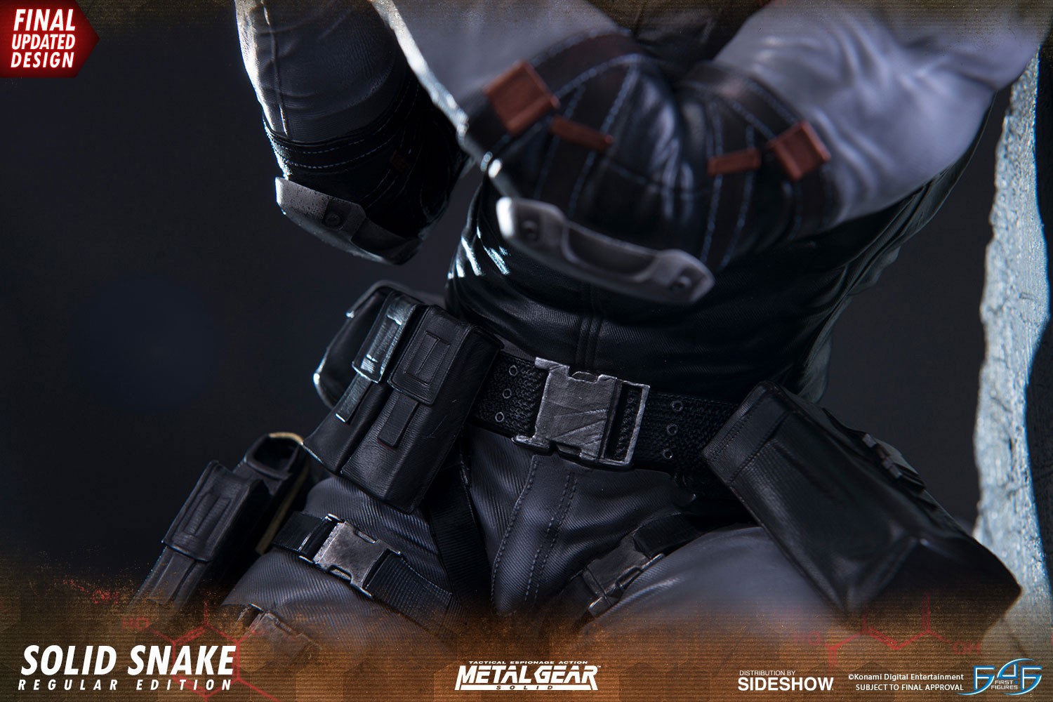 Metal Gear Solid Solid Snake Statue by First 4 Figures | Sideshow ...