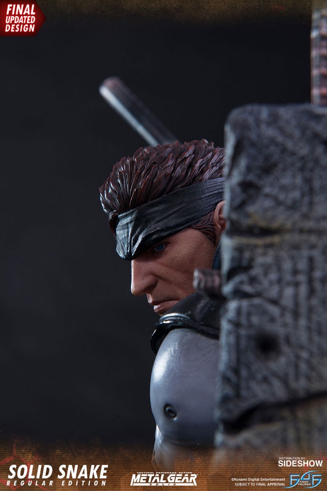 Metal Gear Solid Solid Snake Statue by First 4 Figures | Sideshow ...
