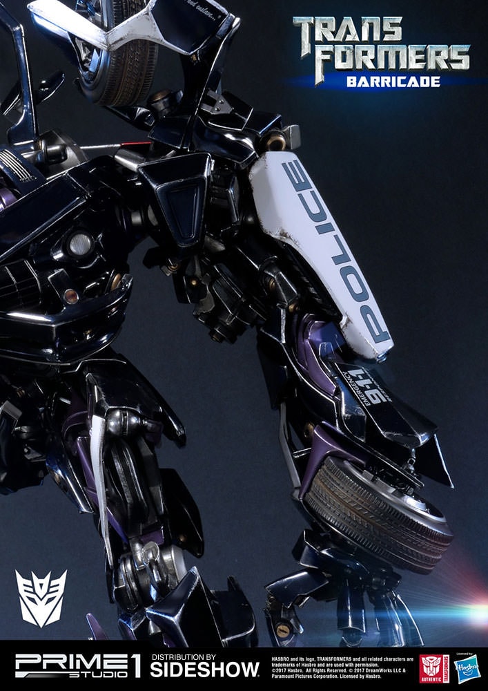 Transformers Barricade Statue by Prime 1 Studio | Sideshow Collectibles