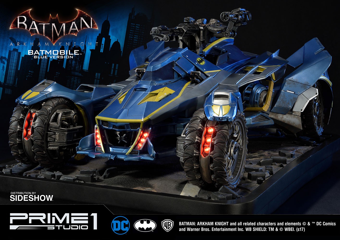 DC Comics 1970 Batmobile Skin Version Diorama by Prime 1 Stu | Sideshow ...