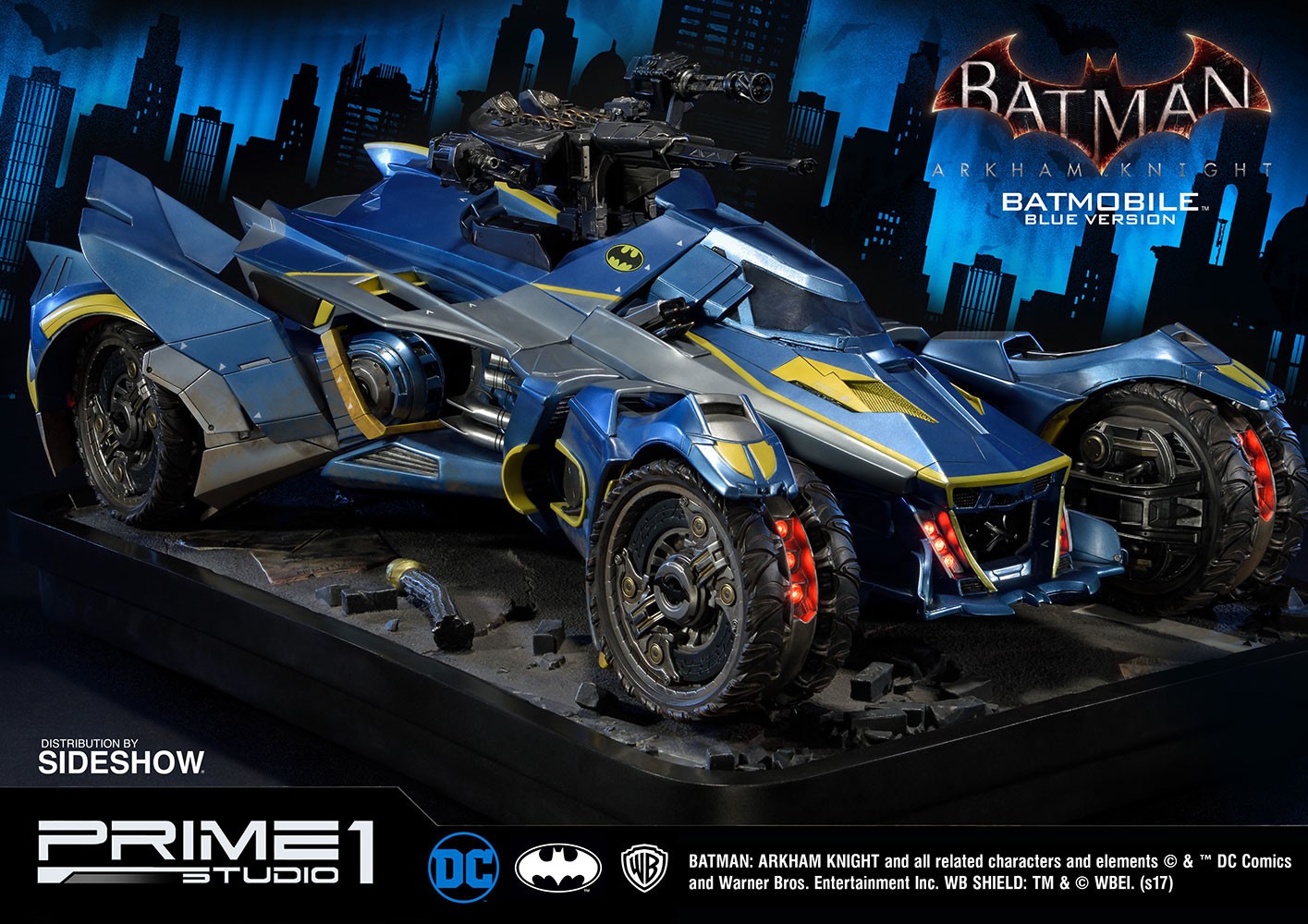 DC Comics 1970 Batmobile Skin Version Diorama by Prime 1 Stu | Sideshow ...