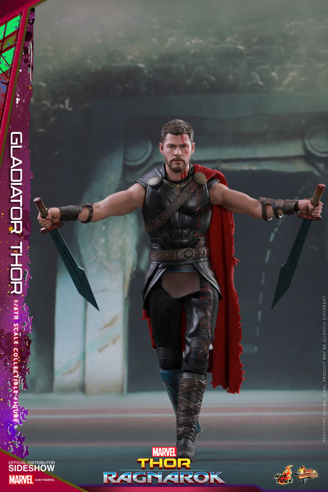 Marvel Gladiator Thor Sixth Scale Figure by Hot Toys | Sideshow ...