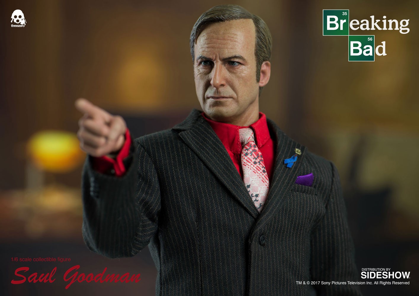 Breaking Bad Saul Goodman Sixth Scale Figure by Threezero | Sideshow ...