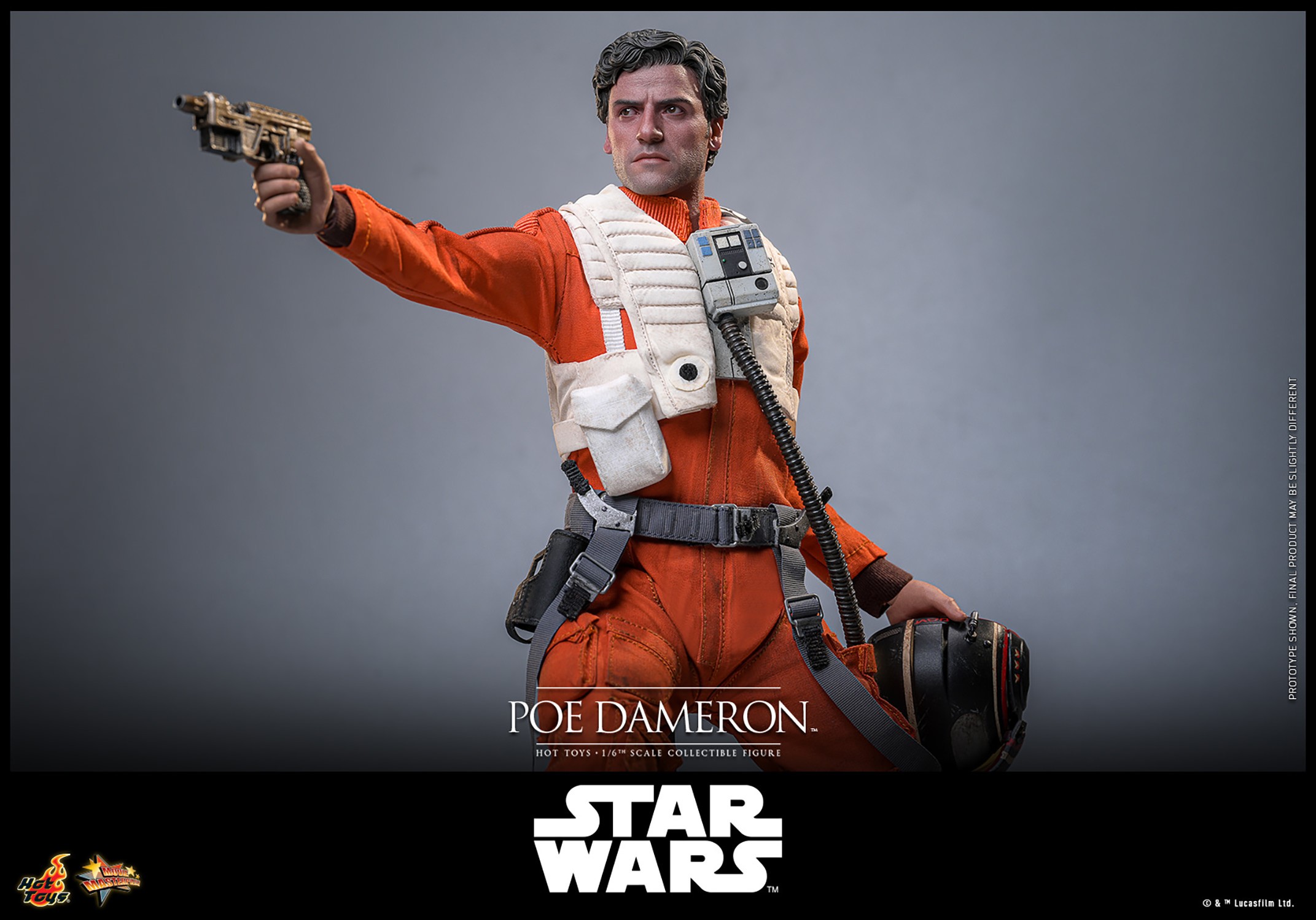 Poe Dameron Sixth Scale Figure by Hot Toys | Sideshow Collectibles