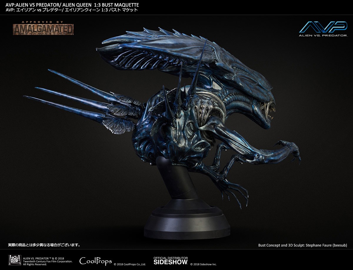 Alien VS Predator Alien Queen Bust by CoolProps | Sideshow Collectibles