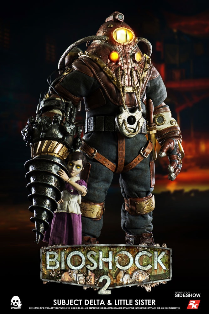BIOSHOCK Subject Delta and Little Sister Sixth Scale Figure | Sideshow ...