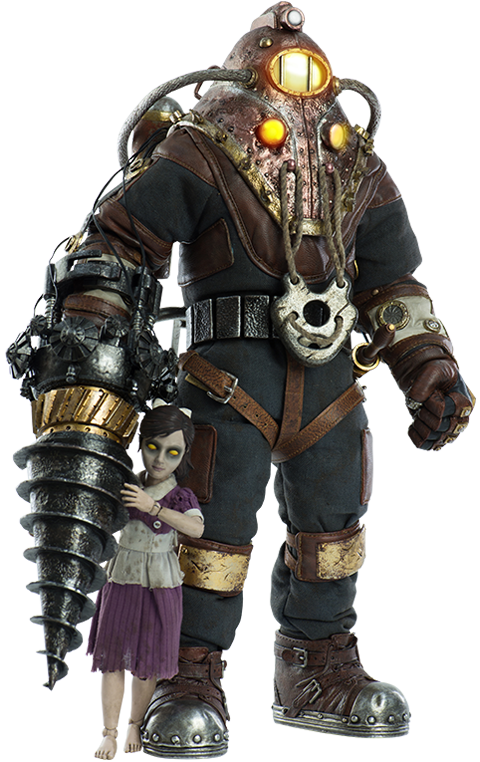 BIOSHOCK Subject Delta and Little Sister Sixth Scale Figure | Sideshow ...