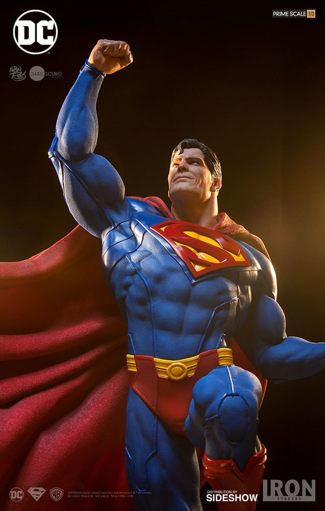 DC Comics Superman Statue by Iron Studios | Sideshow Collectibles