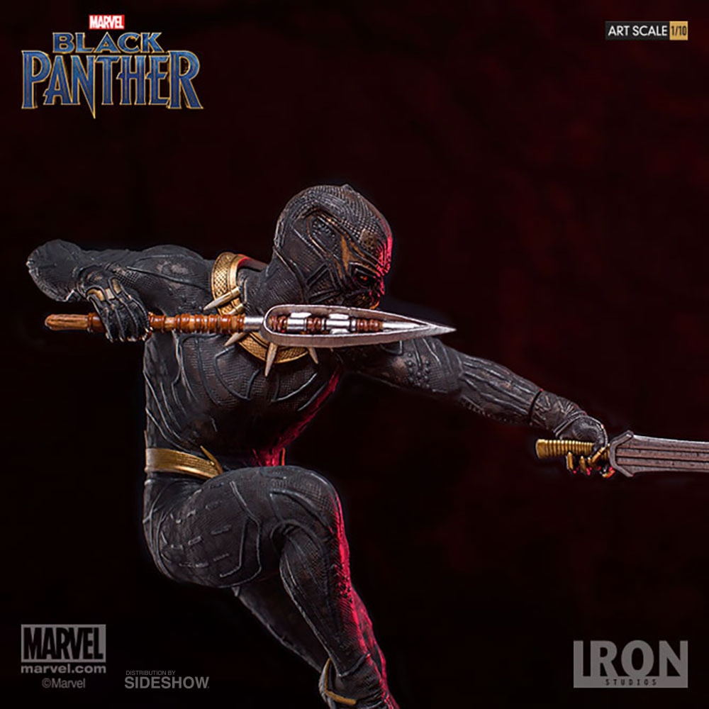 Marvel Killmonger Statue by Iron Studios | Sideshow Collectibles