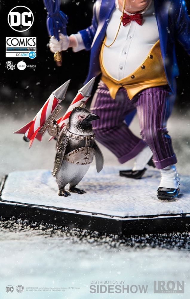 DC Comics The Penguin Statue by Iron Studios | Sideshow Collectibles