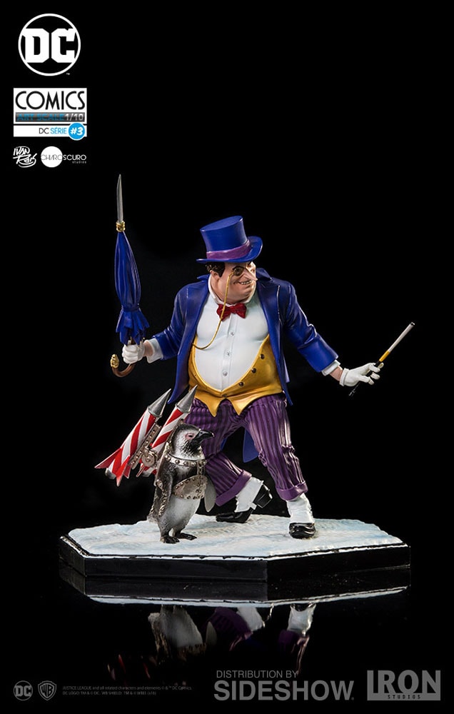 DC Comics The Penguin Statue by Iron Studios | Sideshow Collectibles